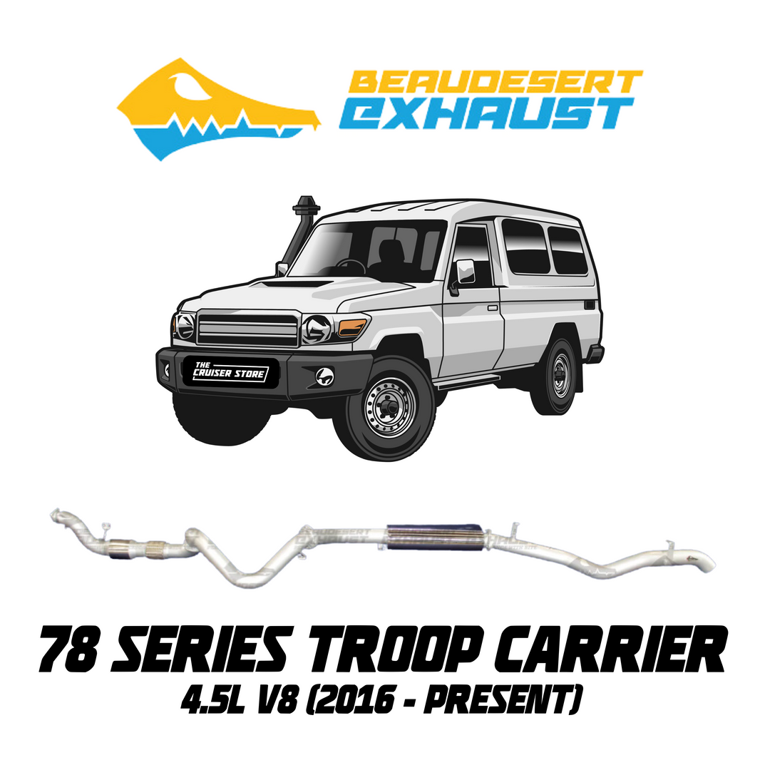 70 - 200 Series Beaudesert Exhausts – The Cruiser Store