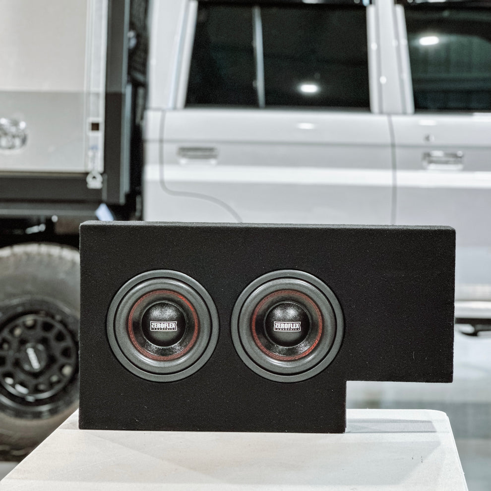 Dual 8" Sub Box - Suitable for 79 Series LandCruiser Dual Cab – The ...