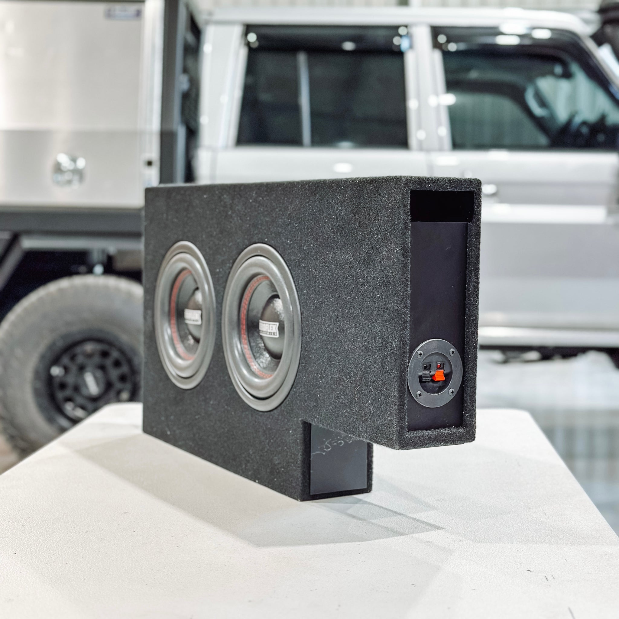 Dual 8" Sub Box - Suitable for 79 Series LandCruiser Dual Cab – The ...