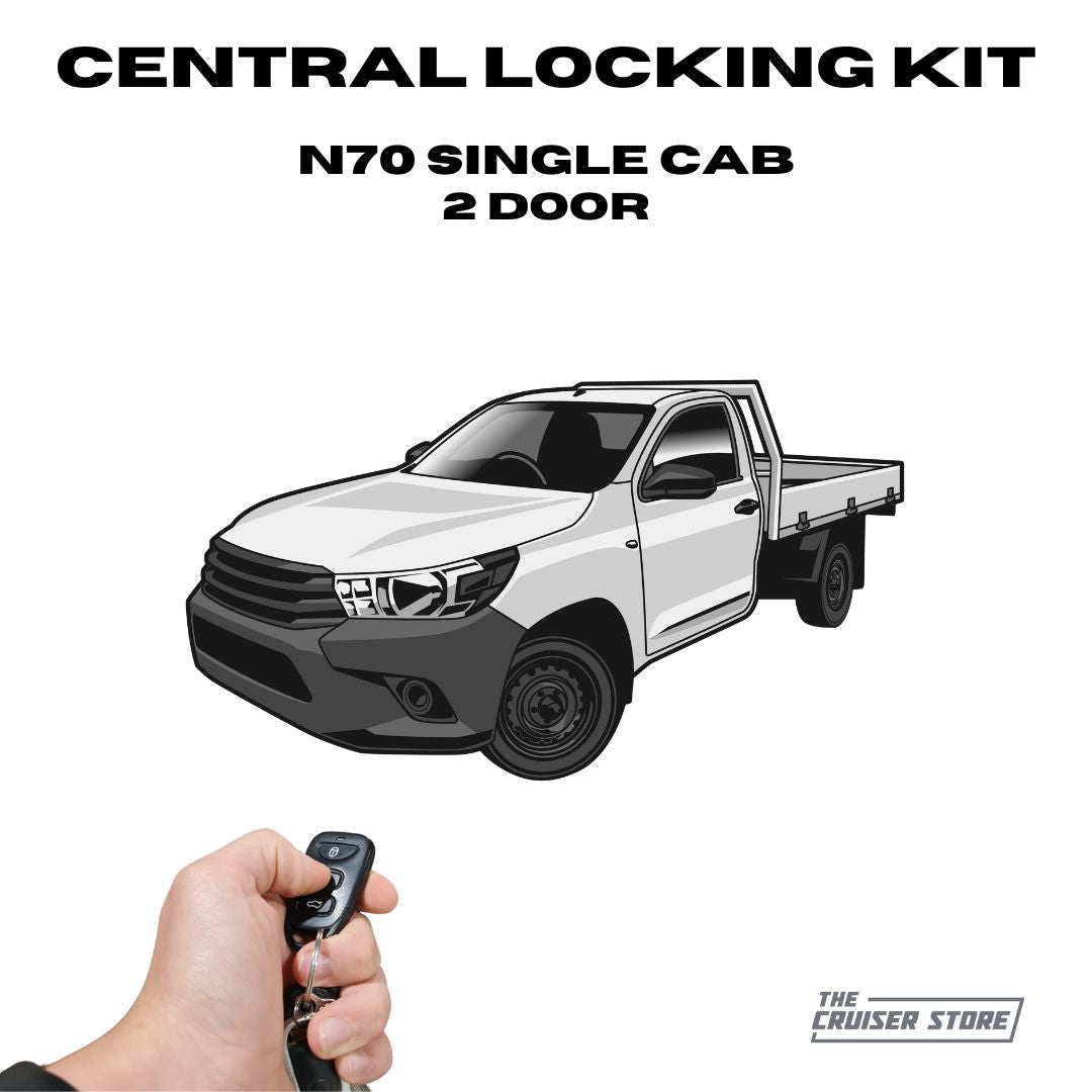 2 Door Central Locking - Suitable for use with N70 Hilux – The Cruiser ...