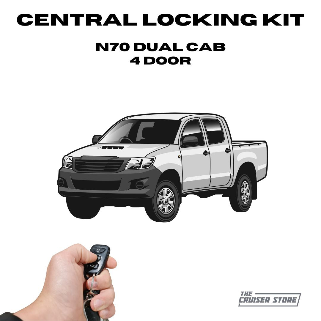4 Door Central Locking - Suitable for use with N70 Hilux – The Cruiser ...