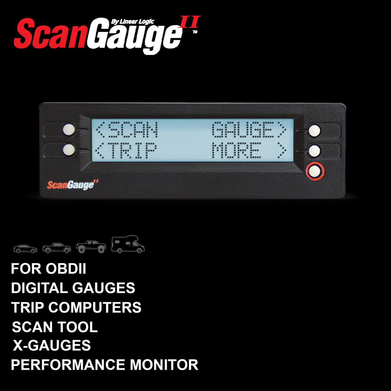 Scangauge II - Digital Vehicle Gauge – The Cruiser Store
